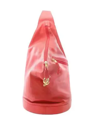Loewe 2000s Anton Single-Strap Backpack Red
