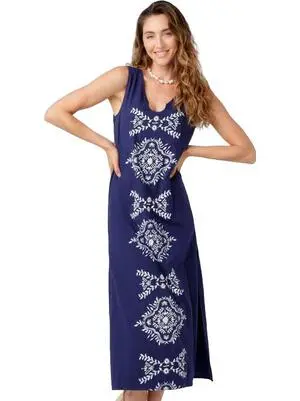 CABANA LIFE Essential Maxi Dress - Navy