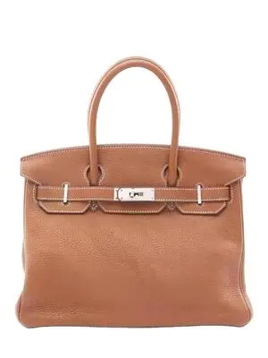 Hermès 2018 Birkin 30 Togo Tote Bag - Brown