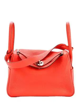 Hermès Lindy Bag Clemence 26 Red
