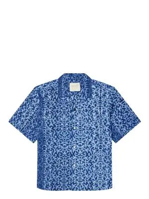 KARDO Ronen Cotton Shirt - Blue