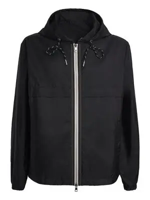 Moncler Water-repellent Hooded Jacket - Black