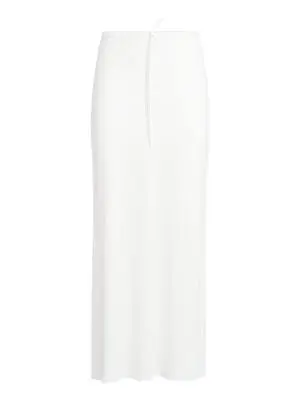 Brunello Cucinelli Midi Skirt With Drawstring - Beige