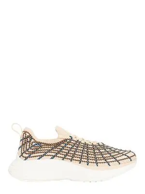 Apl Techloom Zipline Sneaker - Light Fawn  Chocolate  & Navy