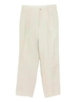 KAPTAIN SUNSHINE Shoe Cut Slacks Trousers - Neutrals