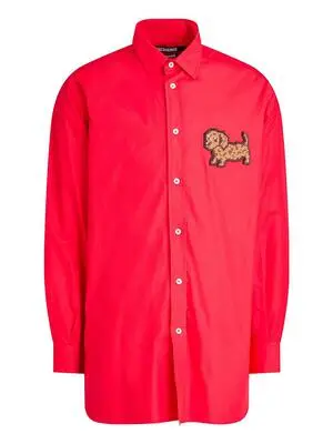Jacquemus Embroide Cottonpoplin Shirt - Red