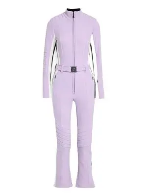 Bogner Talisha Belted Striped Ski Suit - Lilac