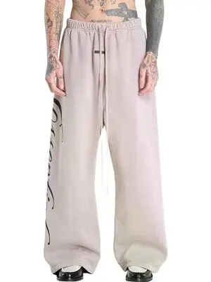 Fear Of God Logo-print Track Pants - Neutrals