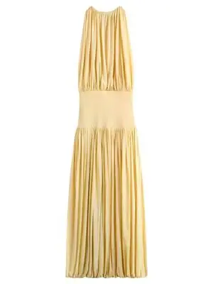 TOTEME Gathered Dress - Neutrals