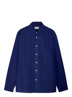 Oliver Peoples Atlanta Collared Shirt - Blue