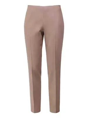 Liviana Conti Chuck Straight Trousers - Brown