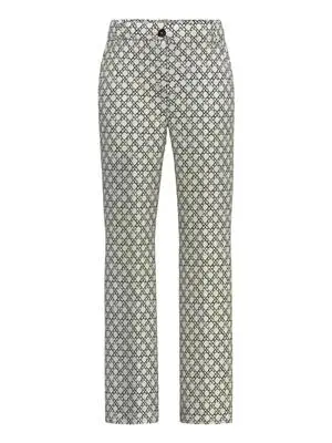 Marella Patterned Trousers - Neutrals
