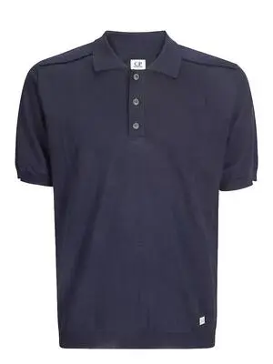 C.P. COMPANY Short-sleeve Polo Shirt - Blue
