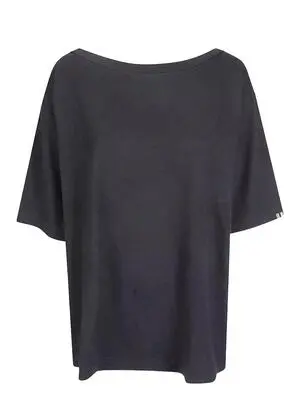 Extreme Cashmere Collum Boat-neck T-shirt - Grey