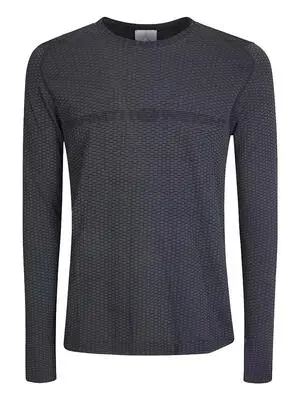 ROA Textured Long-sleeve T-shirt - Grey
