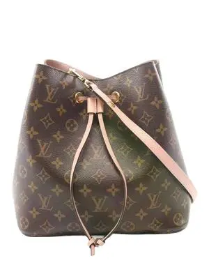 LOUIS VUITTON 2019 Monogram Neonoe Mm Bucket Bag - Brown