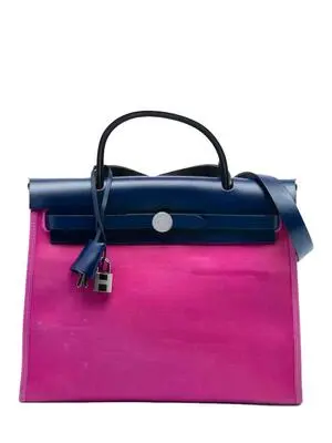 Hermès 2018 Herbag Zip 31 Satchel - Pink