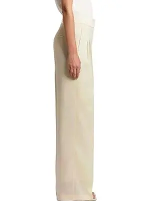 Peserico Pleated Linen Trousers - Neutrals