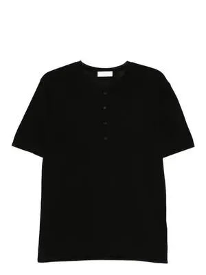 ROBERTO COLLINA Button Knitwear Black