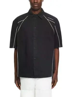 Off-White Owr Piped Short-sleeve Shirt - Black