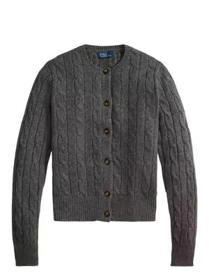 POLO RALPH LAUREN Cable-Knit Crewneck Cardigan