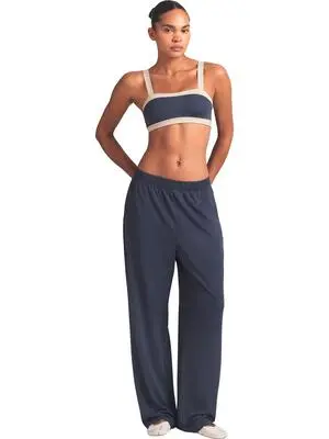 SKIMS Wide Leg Pants In Airy Fabric - Deep Royal