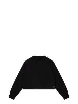 Armani Exchange Logo-detail Sweatshirt - Black