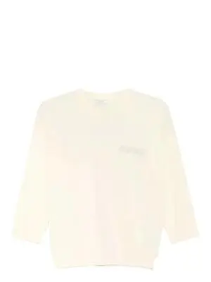 Peserico Round-neck Top - Yellow