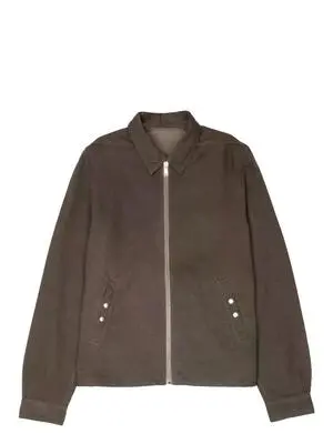 Rick Owens Zip-front Jacket - Brown