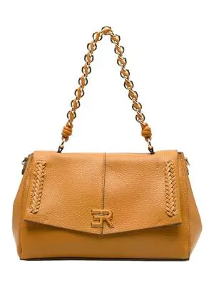 ERMANNO FIRENZE Braided-handle Leather Satchel - Neutrals