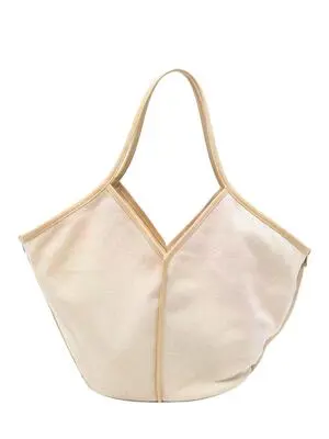Hereu Calella Panelled Tote Bag - Neutrals