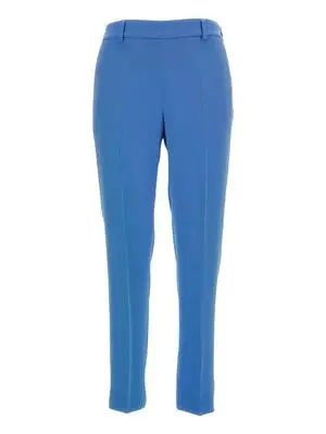 Alberto Biani Belt-loops Trousers - Blue