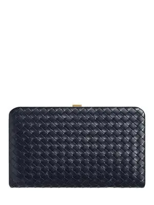 Bottega Veneta Mezzanotte Clutch - Navy