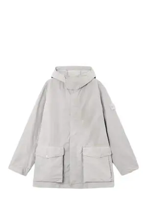 Stone Island David Light-tc Hooded Jacket - Grey