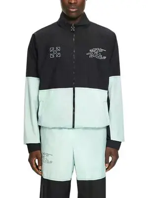 Off-White Marker Logo Sport Jacket - Black