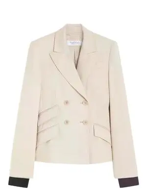 Max Mara Double-breasted Blazer - Neutrals
