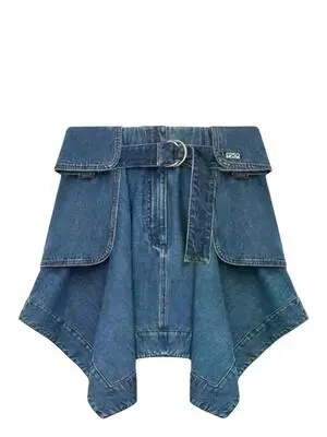 Loewe Cargo Mini Skirt - Blue