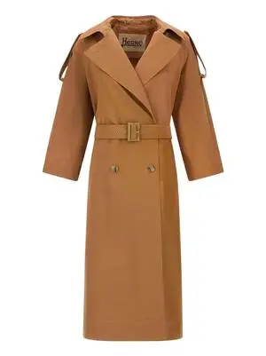Herno Belted Jacket - Brown