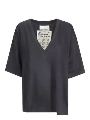 Extreme Cashmere V-neck T-shirt - Grey