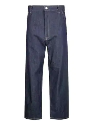 Sofie D'hoore Cropped Casual Trousers - Blue