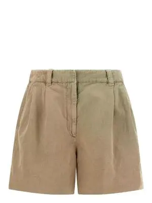 Brunello Cucinelli Baggy Shorts - Neutrals