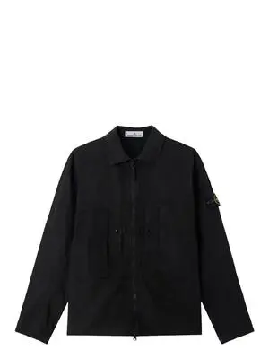 STONE ISLAND 1200005 Mercerised Organic-cotton Ripstop Overshirt