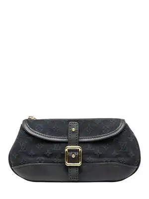 LOUIS VUITTON 2003 Monogram Mini Lin Anne-sophie Pouch - Blue