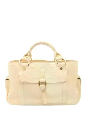 Celine 20th Century Leather Boogie Handbag - Brown