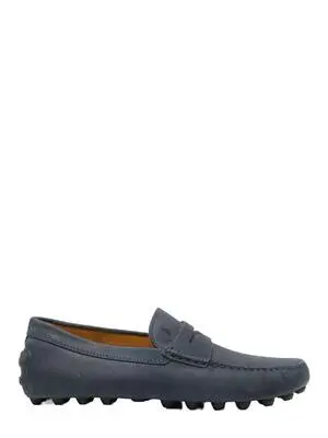 TOD'S Leather Loafers - Blue