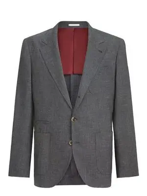 Brunello Cucinelli Deconstructed Jacket - Grey