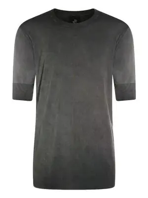 THOM KROM Ribbed-panel T-shirt - Grey