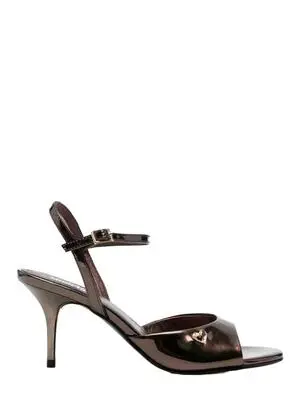 Moschino Ankle Strap Sandals - Brown