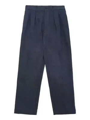 FORTELA Newyork Pleated Trousers - Blue