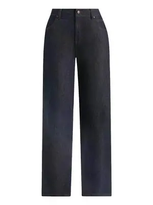Manière De Voir Contrast-stitch Jeans - Blue
